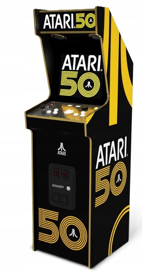 Automat Konsola Arcade Retro Duża Stojąca ATARI Deluxe 64 GRY Arcade1Up ...