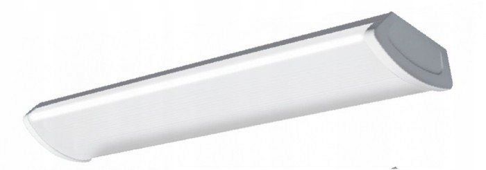 OPRAWA LINIOWA SUFITOWA ZEFIR LED 218 T8 G13 IP40 BIAŁA GTV – 169319414 ...