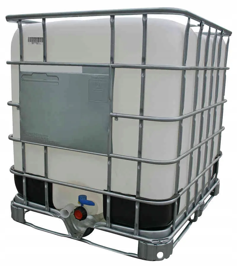 Zbiornik na wodę na palecie 1000l MAUZER - ERLI.pl