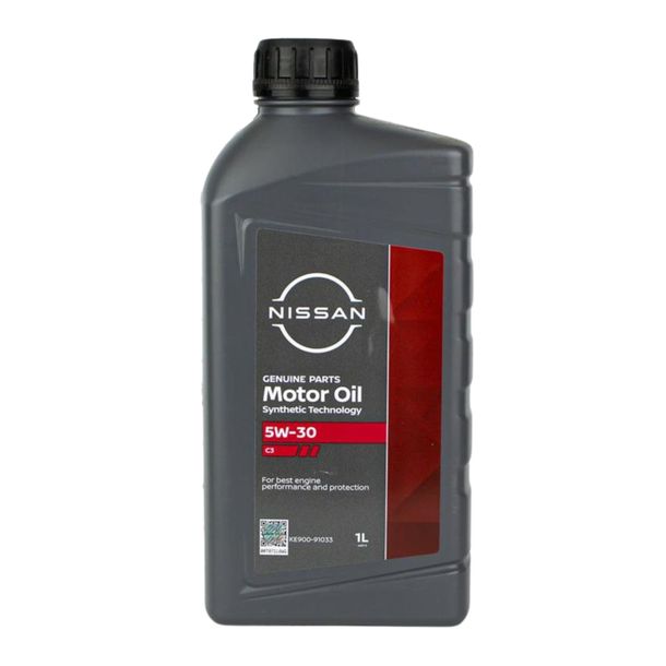 OLEJ NISSAN 5W30 ORYGINALNY MOTOR OIL 1L ACEA C3, API SN/CF – 162971967 ...