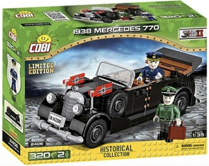 COBI-2406 - 1938 Mercedes 770 LIMITED EDITION 320 ELEMENTÓW – 170282310 ...