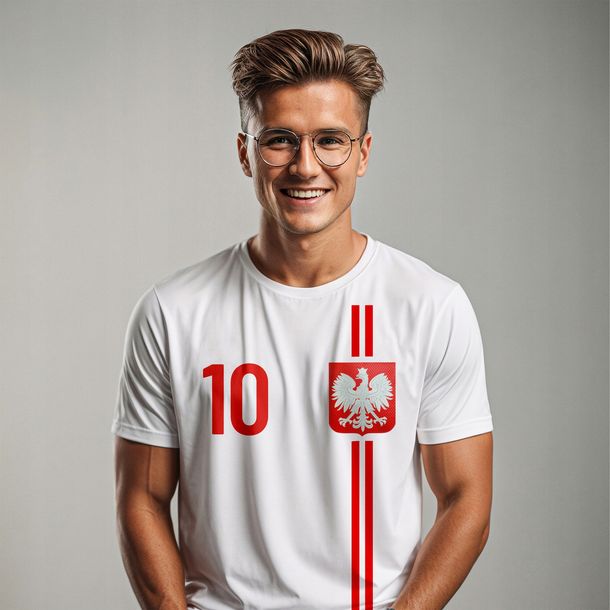 Koszulka Euro 2024 Koszulka Polski z własnym imieniem i numerem ... Koszulka Euro 2024 Koszulka Polski z własnym imieniem i numerem ...