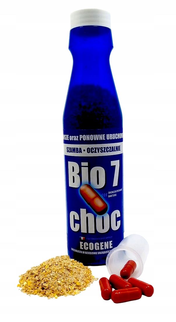BIO7 CHOC BIOAKTYWATOR OCZYSZCZALNI ŚCIEKÓW BAKTERIE STARTOWE BIO 7 ...