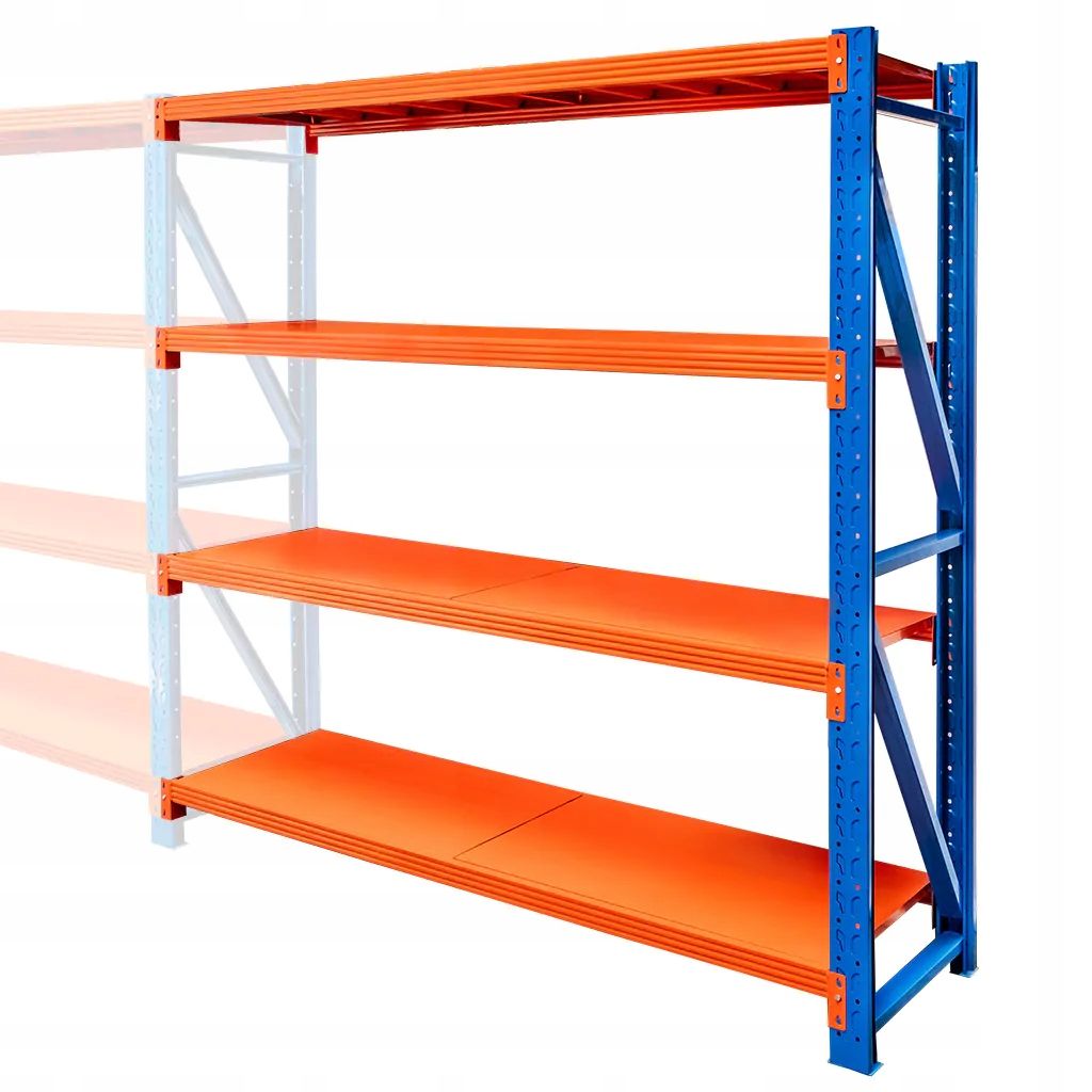 Regał METALOWY magazynowy warsztatowy 4-PÓŁKOWY 800KG dostawny ... Regał METALOWY magazynowy warsztatowy 4-PÓŁKOWY 800KG dostawny ...