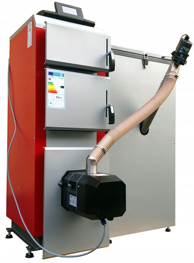 KOTŁY palnik KIPI PIECE PELLET Z PODAJNIKIEM 15kW – 170748300 - ERLI.pl
