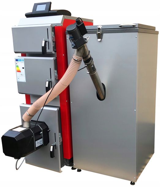 KOTŁY palnik KIPI PIECE PELLET Z PODAJNIKIEM 15kW - ERLI.pl