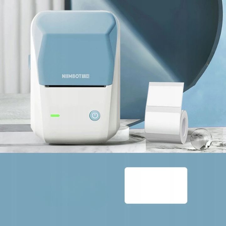 Drukarka termiczna do etykiet naklejek samoprzylepnych B1 NiiMbot aplikacja - ERLI.pl