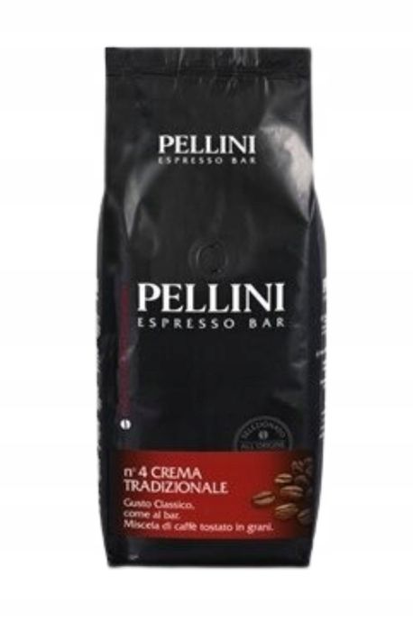 Kawa ziarnista Pellini N°4 Crema Tradizionale 1kg – 170823491 - ERLI.pl
