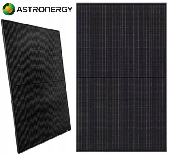 Panel Fotowoltaiczny Solarny 360W Full Black Mono Halfcut Bateria ...