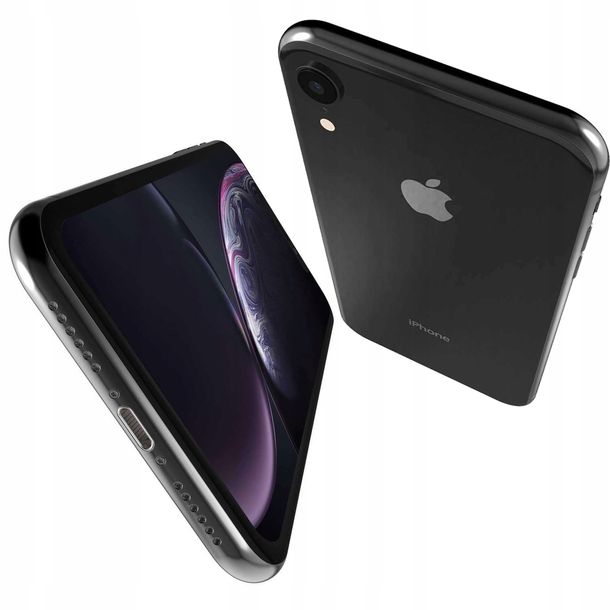 ELEGANCKI Smartfon Apple iPhone XR 64GB Black CZARNY Ładowarka GRATIS ...