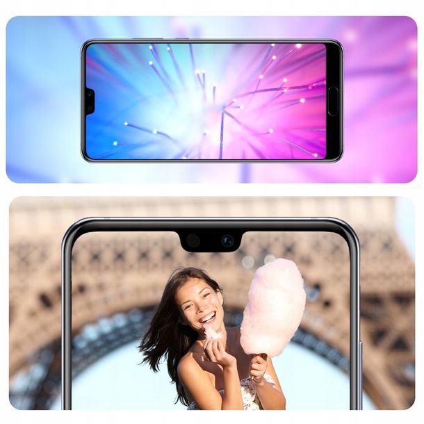 FANTASTYCZNY Smartfon HUAWEI P20 EML-L29 CZARNY AI 20Mpix Ładowarka GRATIS - ERLI.pl