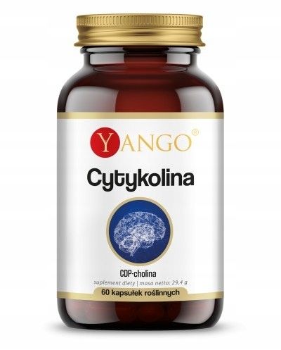 YANGO Cytykolina CDP-cholina 250 mg (60 kaps.) - ERLI.pl