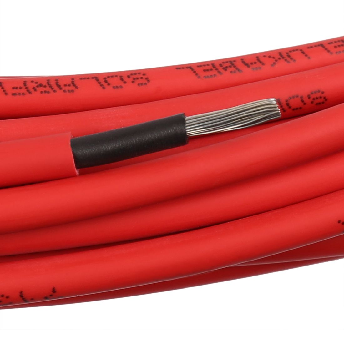 Kabel solarny do systemów fotowoltaicznych 6mm² - SOLARFLEX-X H1Z2Z2-K ...