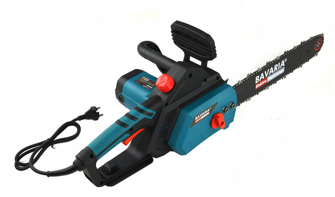 PIŁA ŁAŃCUCHOWA ELEKTRYCZNA PILARKA DO DREWNA MOCNA + OLEJ - ERLI.pl