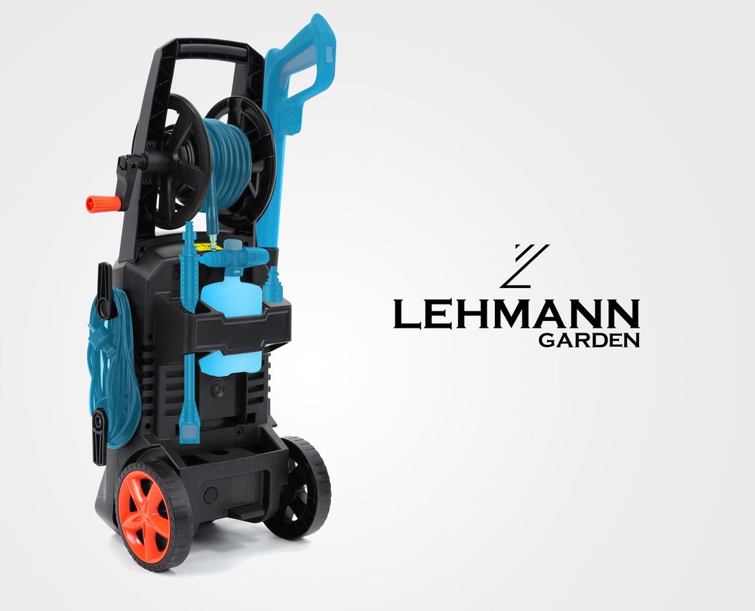 MYJKA CIŚNIENIOWA LEHMANN 290 BAR MOC 2200W ZESTAW 2024 - ERLI.pl