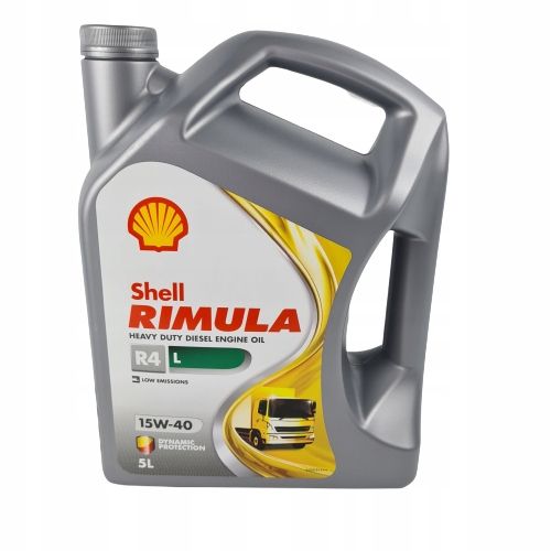 Shell Rimula R4L 15W40 5L DPF ADblue CJ-4 E9 E7 - ERLI.pl