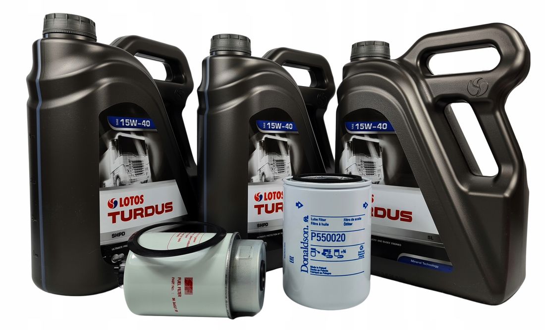 Olej + filtry do John Deere 6100 6200 6300 6400 65 – 172039751 - ERLI.pl