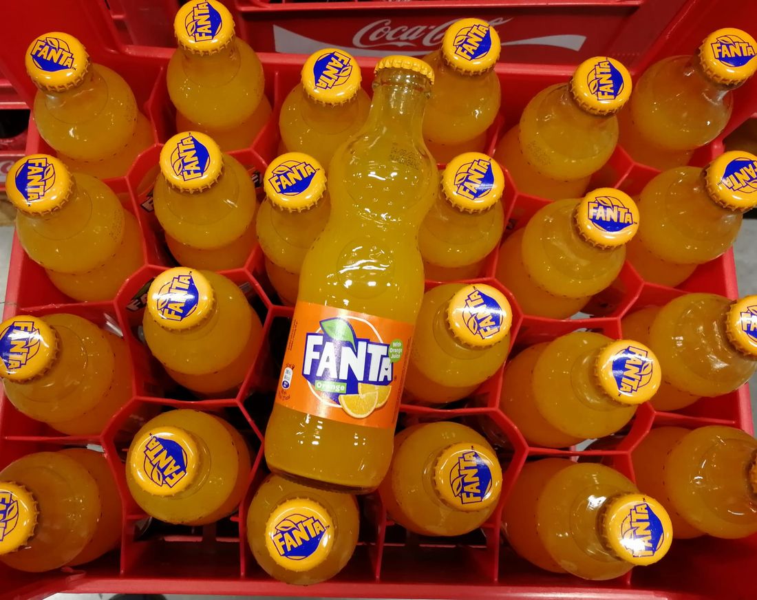 Fanta 250ml (butelka szklana) - karton - ERLI.pl
