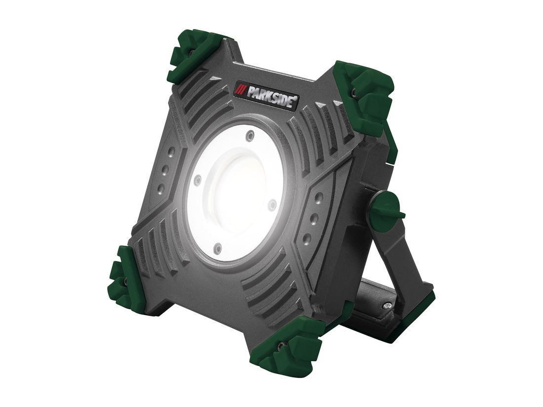 Parkside akumulatorowy reflektor regulowany 20W COB LED powerbank ...