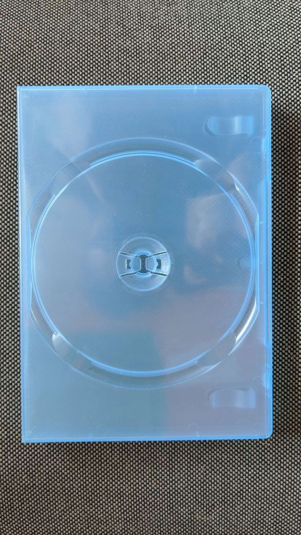 Pudełka na płyty DVD niebieskie BOX - ERLI.pl