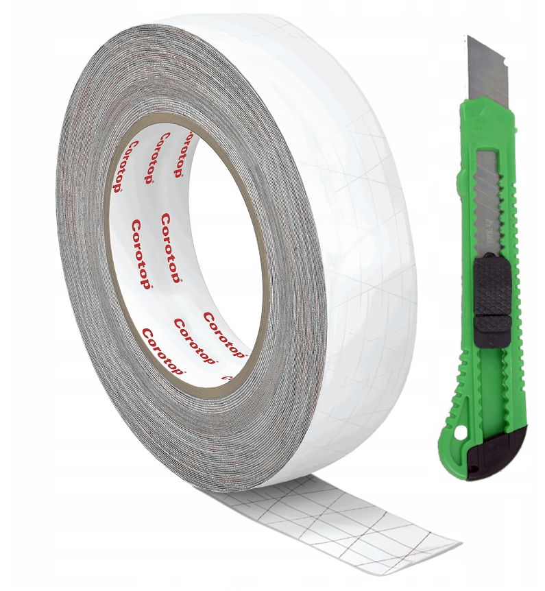 TAŚMA DWUSTRONNA DO MEMBRANY DACHOWEJ ZBROJONA COROTOP MIX - 40mm x ...