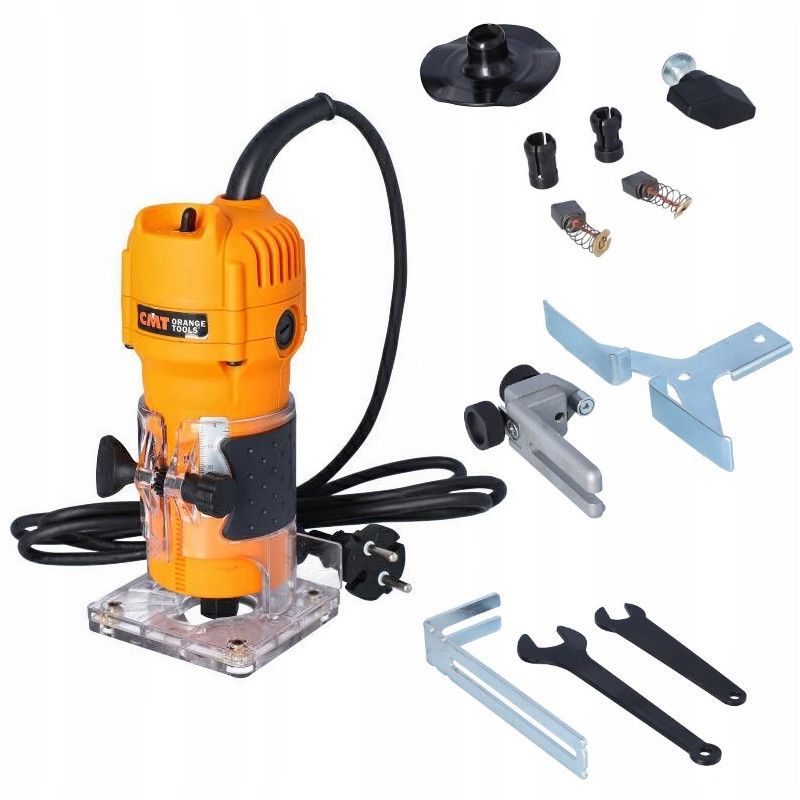 Frezarka ręczna krawędziowa górnowrzecionowa CMT Trymer do drewna 550W ...