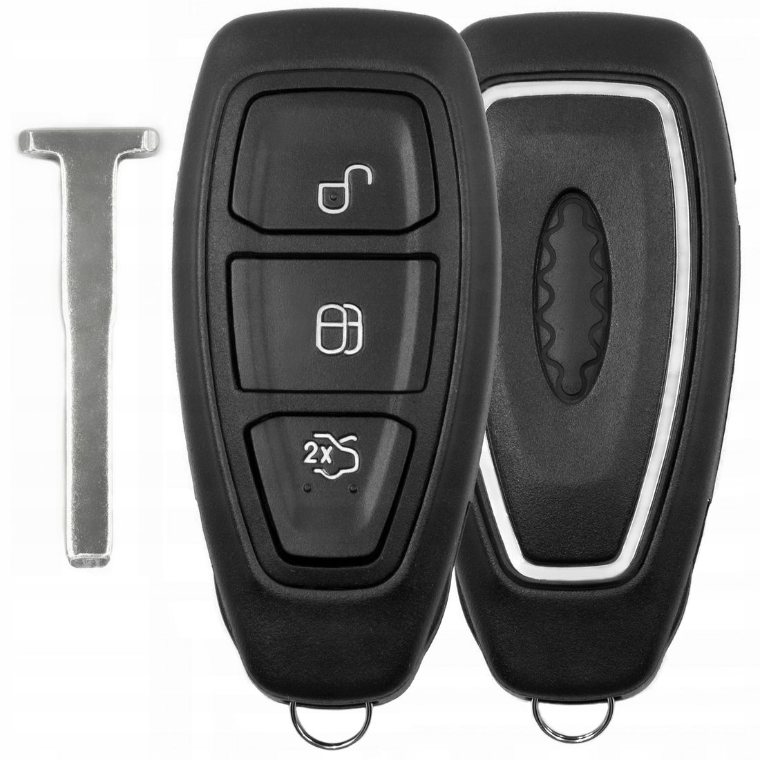 OBUDOWA PILOT KLUCZYK FORD MONDEO MK4 FOCUS MK3 S-MAX Start stop Keyless - ERLI.pl