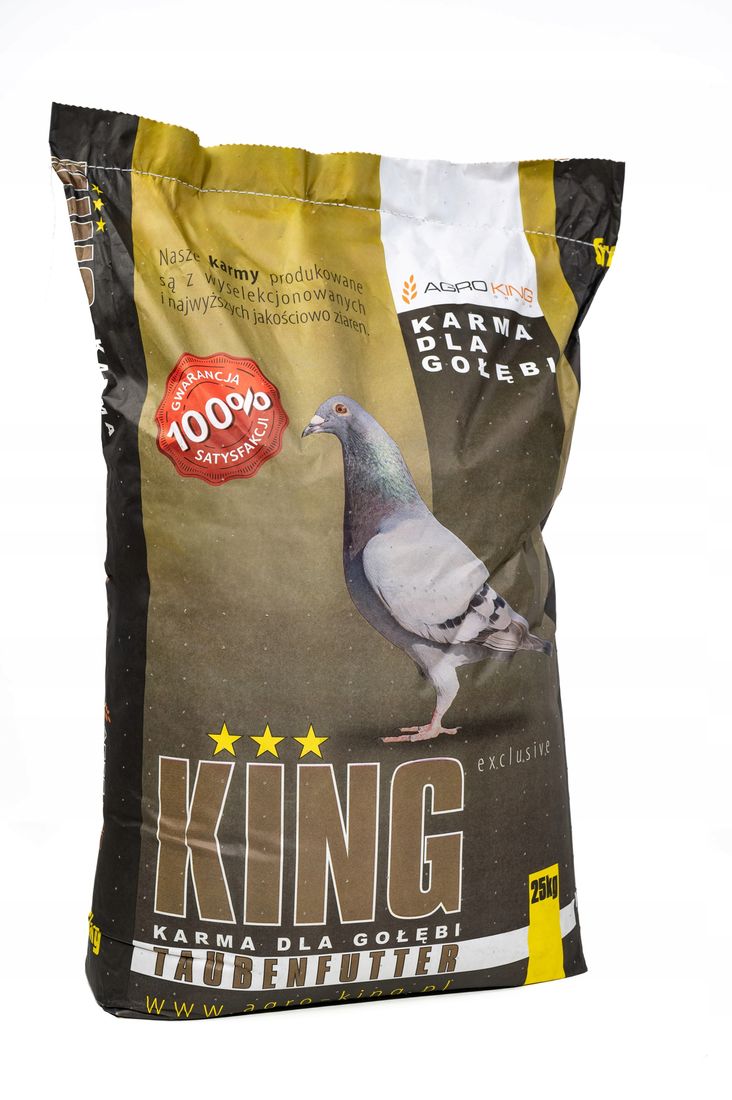 Karma dla gołębi uniwersalna 25 kg Agro King – 151994060 - ERLI.pl