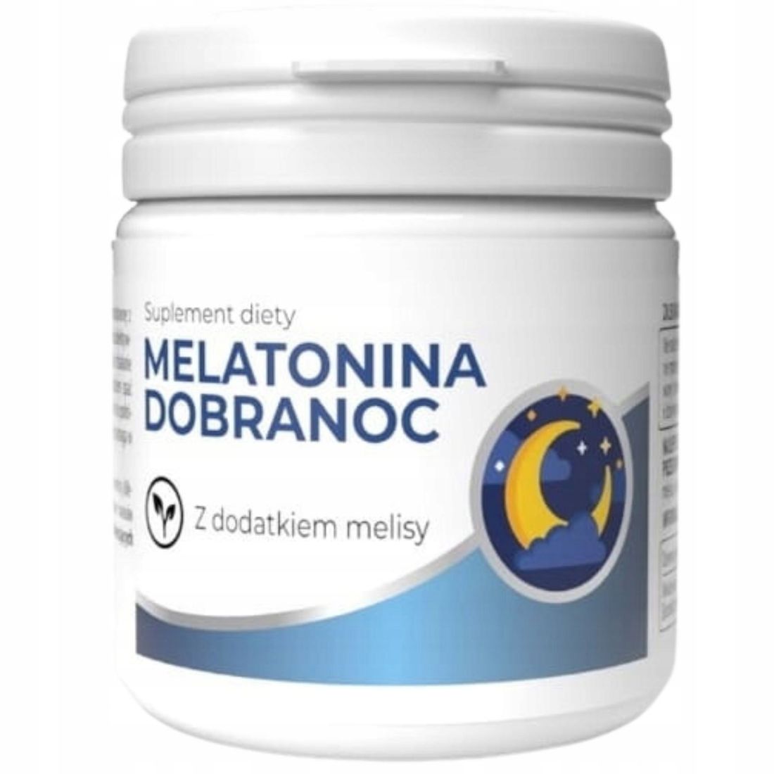 Melatonina Dobranoc z dodatkiem melisy 30 tabletek - ERLI.pl