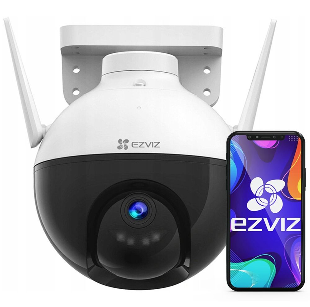 Zewnętrzna kamera EZVIZ WiFi Obrotowa C8T FullHD – 135045484 - ERLI.pl