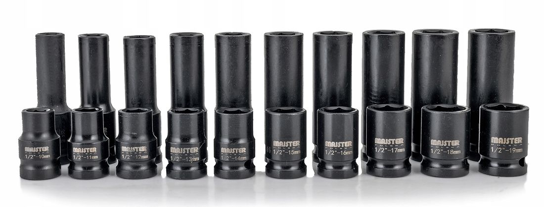 UDAROWY KLUCZ PNEUMATYCZNY BJC do kół 1/2 + ZESTAW NASADEK NASADKI WALIZKA - ERLI.pl