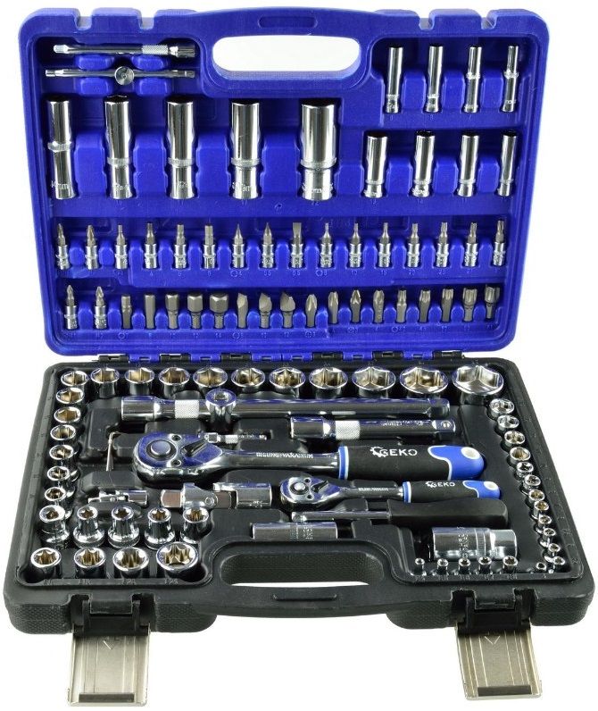 ZESTAW KLUCZY KLUCZE NASADOWE, TORX 1/2 1/4 108 EL – 176743981 - ERLI.pl