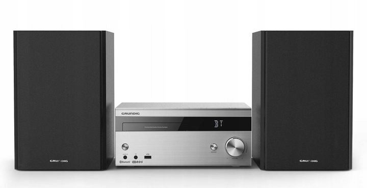 MICRO Hi-Fi SYSTEM wieża STEREO GRUNDIG CMS 4000 BT bluetooth DAB+ MP3 ...