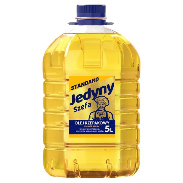 Jedyny Szefa Olej rzepakowy uniwersalny 5 l – 173380935 - ERLI.pl Jedyny Szefa Olej rzepakowy uniwersalny 5 l – 173380935 - ERLI.pl