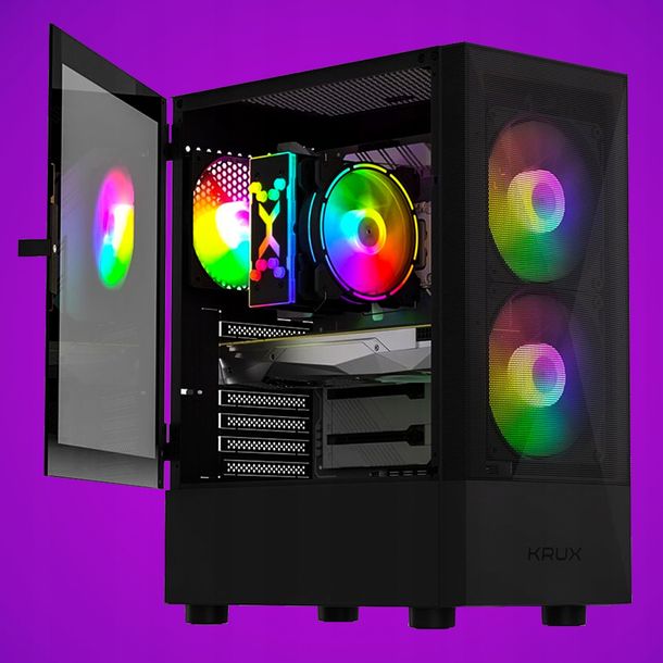 KOMPUTER GAMINGOWY PC RYZEN 5|RTX 4070|1TB nVME|32GB RAM|WINDOWS 11 ...
