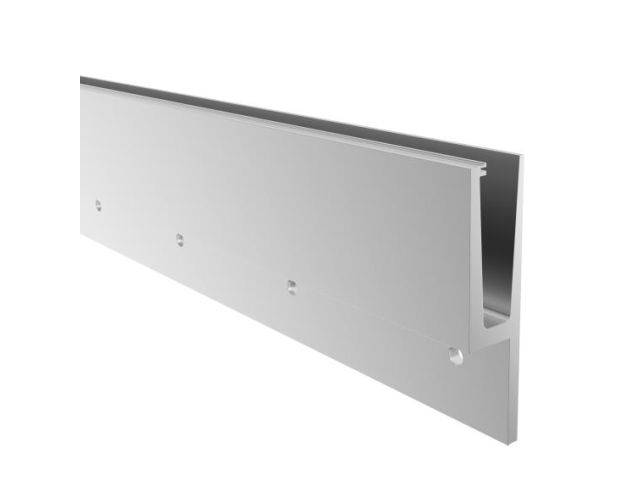 LISTWA ALUMINIOWA MONTAŻ DO BOKU TYP Y 1KN DLA SZKŁA 12,00-21,52 ...