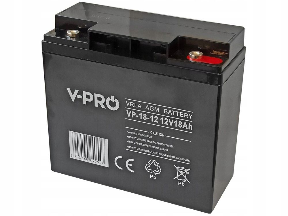 Akumulator Żelowy AGM Do Auta Na Akumulator 12V18Ah – 231747841 - ERLI.pl