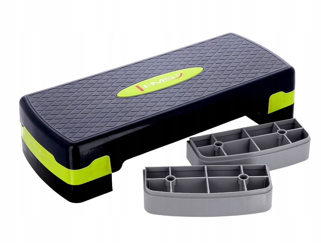 STEP DO ĆWICZEŃ STEPER STEPPER FITNESS AEROBIK 3 STOPNIE DO 150KG HMS ...