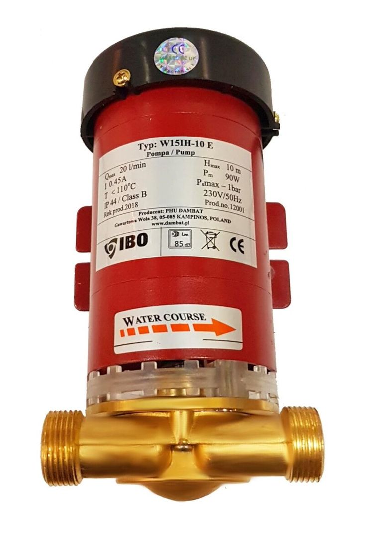 POMPA SIECIOWA PODNOSZĄCA CIŚNIENIE WODY W15-IH-10 20l/min 90W IBO – 173859691 - ERLI.pl