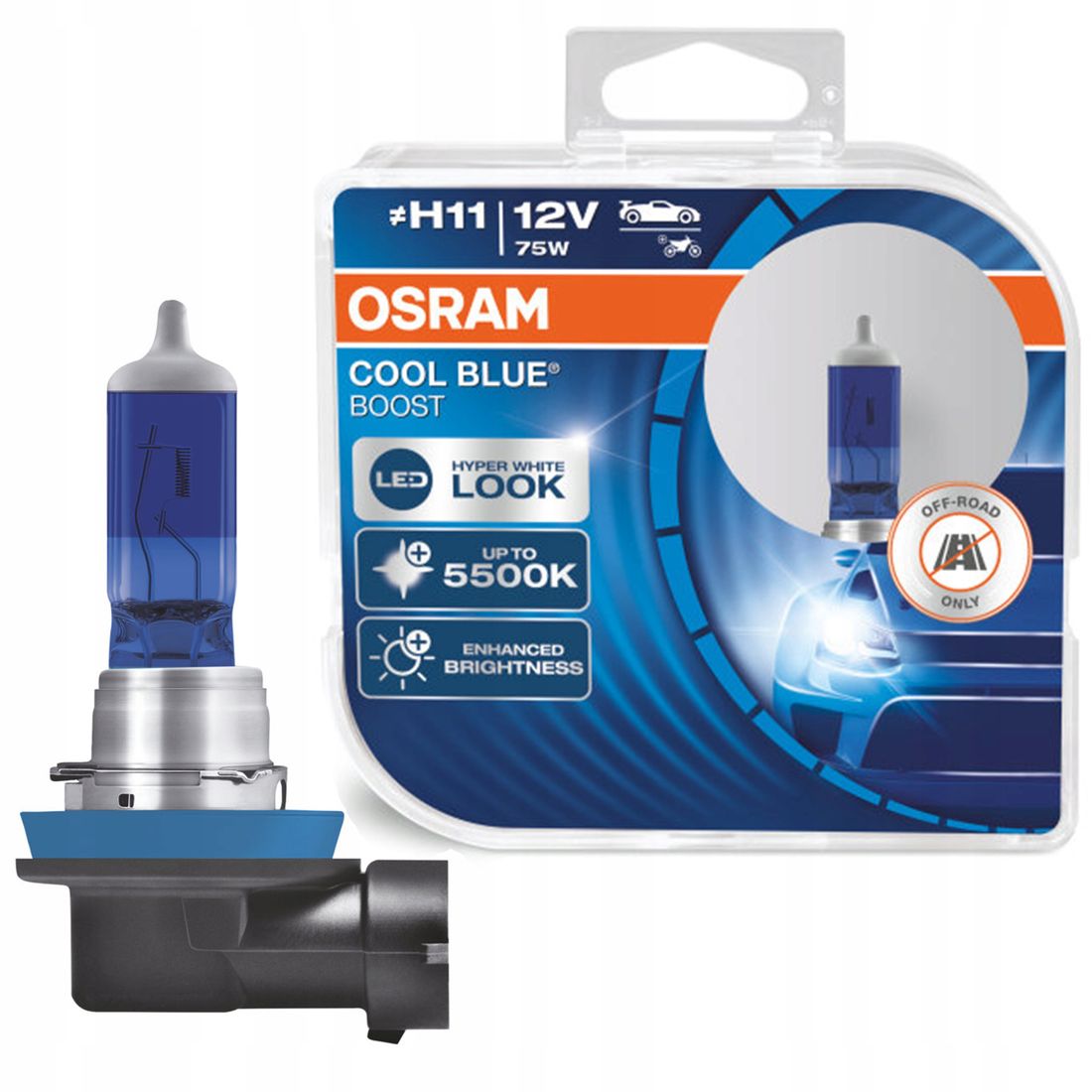 Osram Cool Blue Boost NextGen H11 Nowa Generacja - ERLI.pl