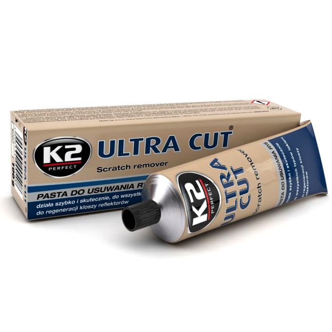 K2 ULTRA CUT PASTA POLERSKA DO USUWANIA RYS Z LAKIERU SAMOCHODOWEGO ...