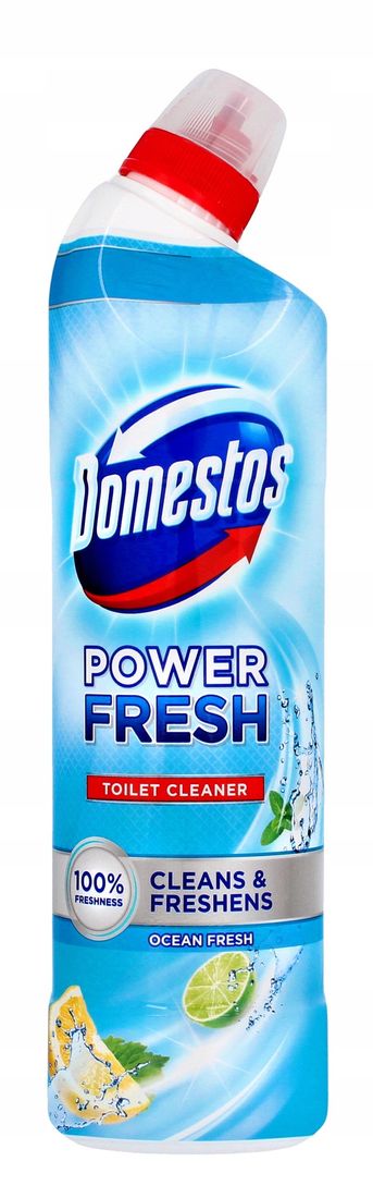 Domestos Power Fresh Ocean czysta łazienka 700 ml – 174275048 - ERLI.pl
