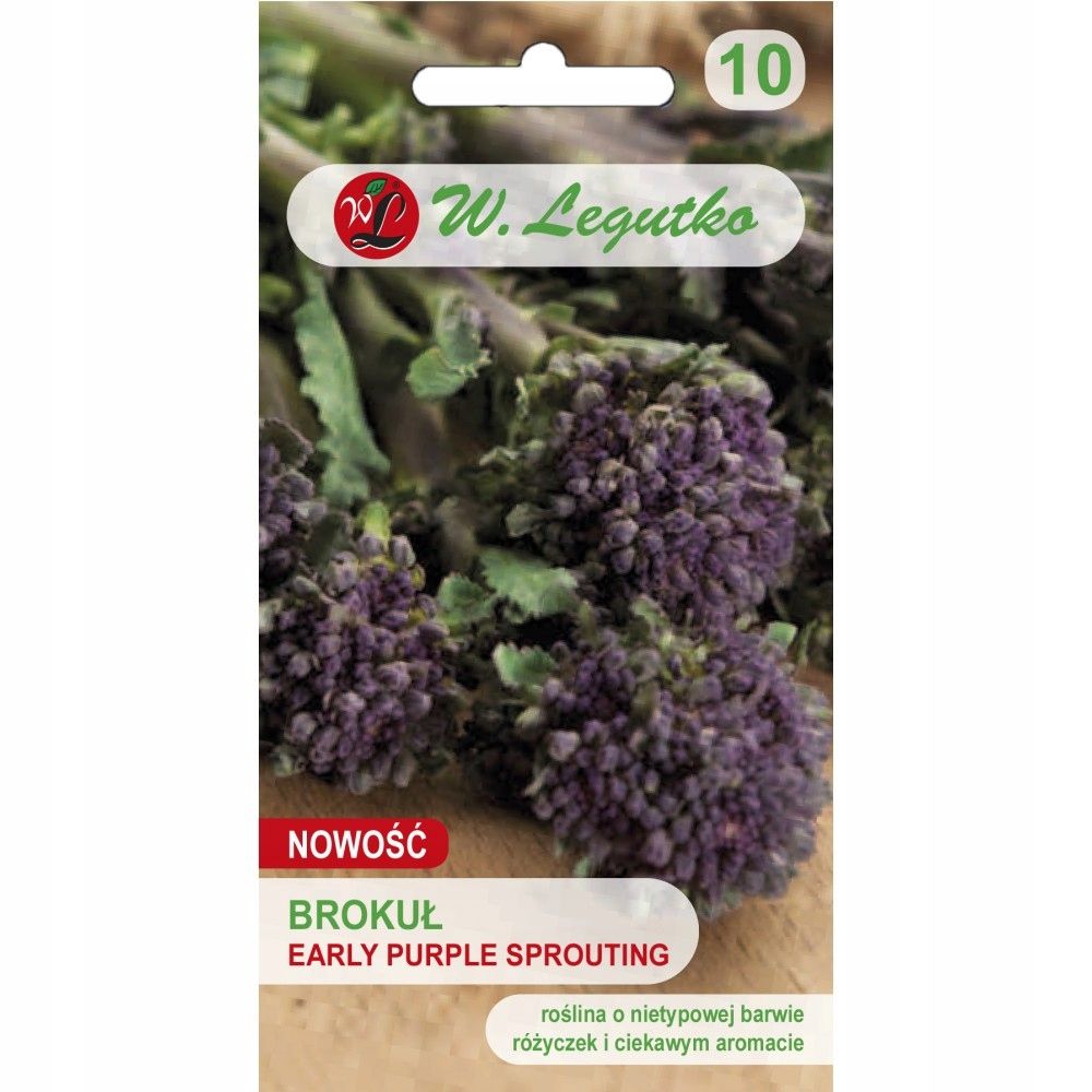 Brokuł Early Purple Sprouting FIOLETOWY MROZODPORNY SMAK SZPARAGÓW ...