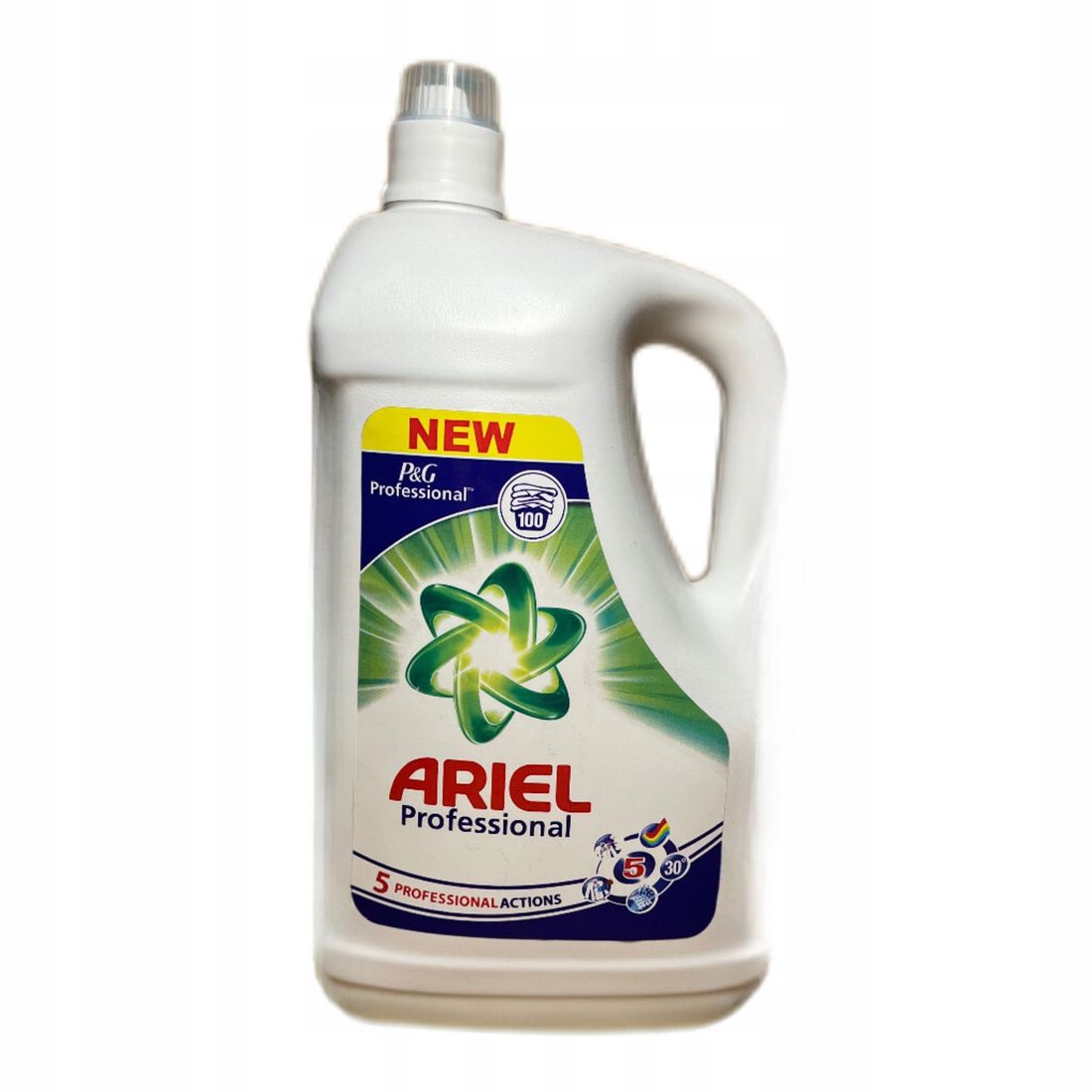 Płyn Do Prania Ariel Professional 5l, 100 prań Białych NIEMIECKI - ERLI.pl