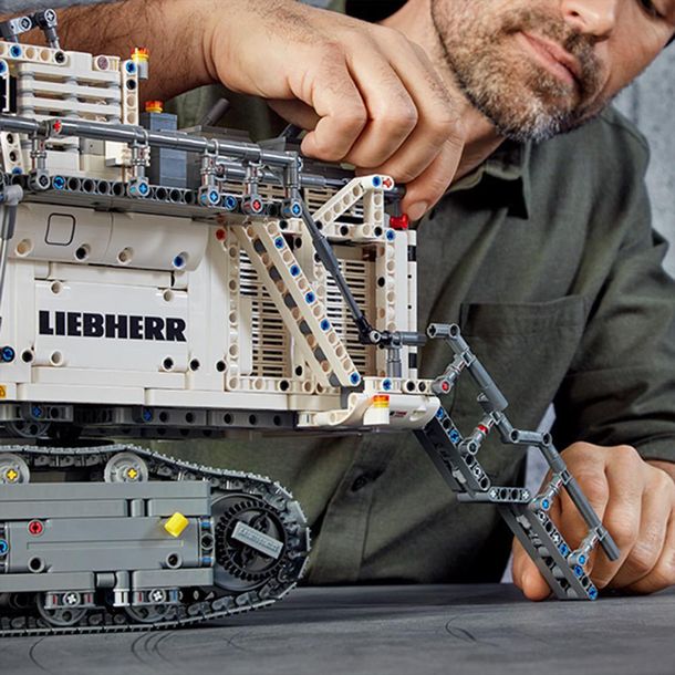 LEGO TECHNIC 42100 KOPARKA Liebherr R 9800 ZDALNIE STEROWANY ZESTAW ...