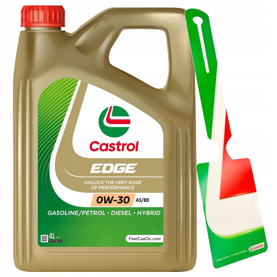 CASTROL EDGE 0W-30 A5/B5 TITANIUM FST 4L+zawieszka – 174267762 - ERLI.pl CASTROL EDGE 0W-30 A5/B5 TITANIUM FST 4L+zawieszka – 174267762 - ERLI.pl
