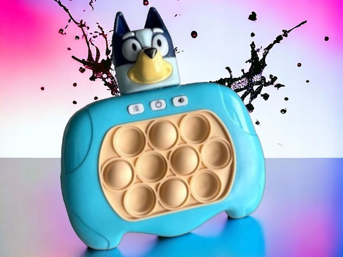 GRA Bluey i Bingo ZRĘCZNOŚCIOWA POP IT ANTYSTRESOWA ELEKTRONICZNA ...