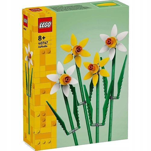 LEGO ICONS ŻONKILE NARCYZ KWIATKI BUKIET KWIATÓW 40747 – 174656436 ...