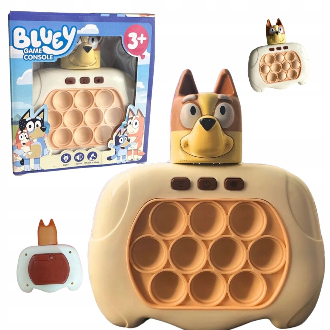 GRA Bluey i Bingo ZRĘCZNOŚCIOWA POP IT ANTYSTRESOWA ELEKTRONICZNA ...