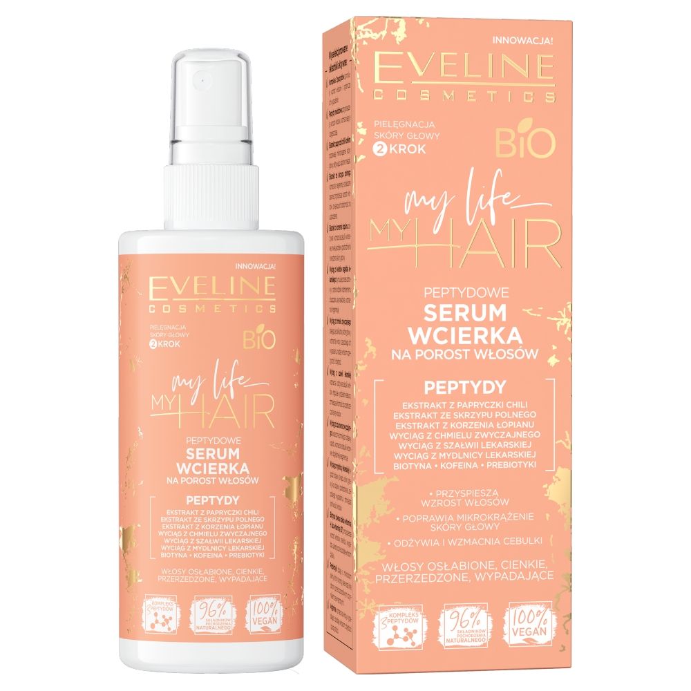 Eveline Cosmetics My Life My Hair peptydowe serum wcierka na porost ...